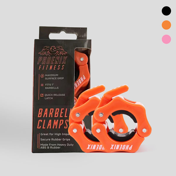 1-inch Barbell Clamps – Phoenix Fitness