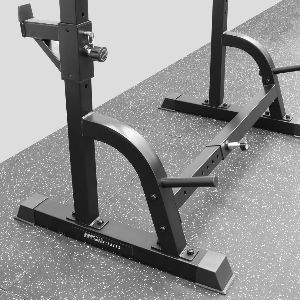 Adjustable Barbell Squat Rack – Phoenix Fitness