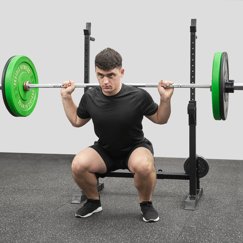 Adjustable Barbell Squat Rack – Phoenix Fitness