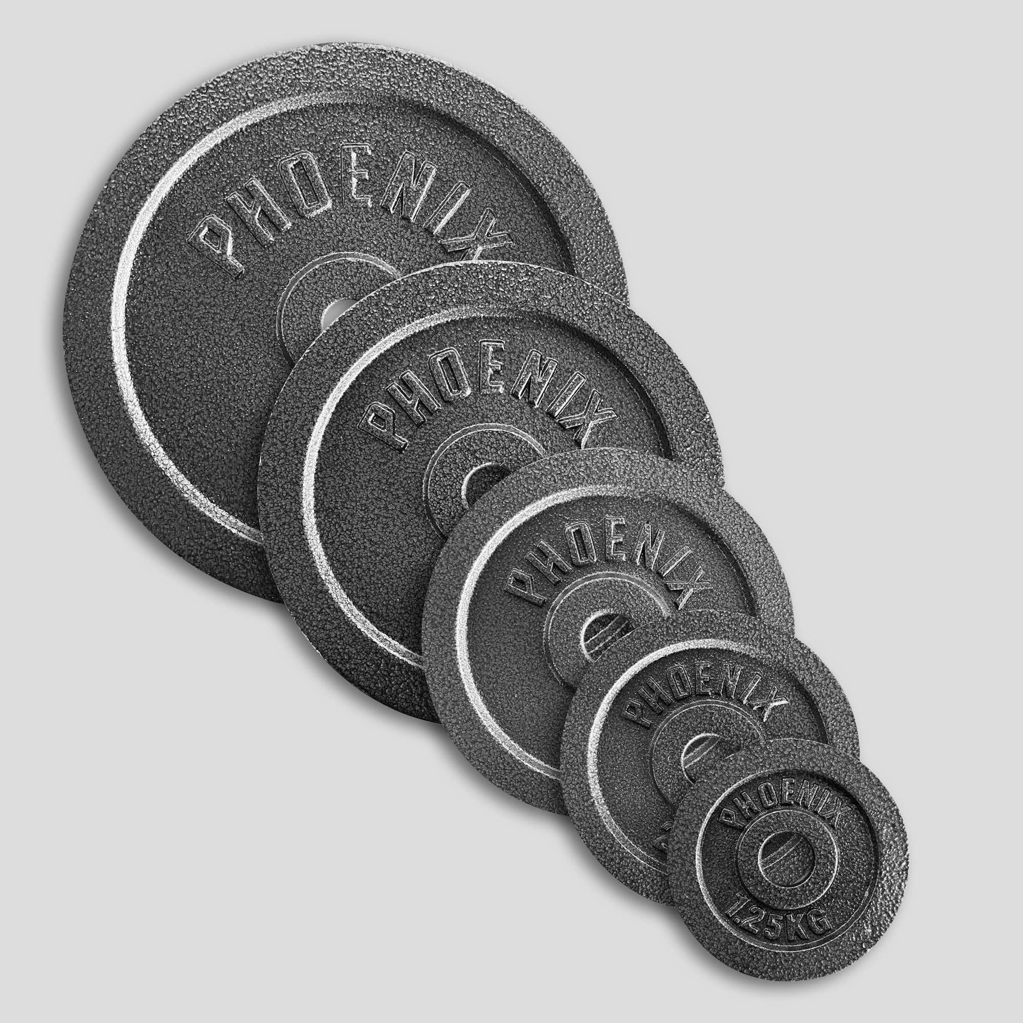 Cast Iron Weight Plates (1inch) – Phoenix Fitness